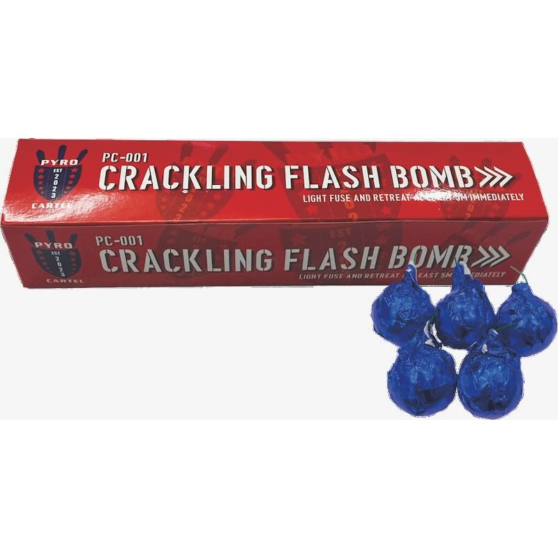 Fusion Crackling Flash Bombs